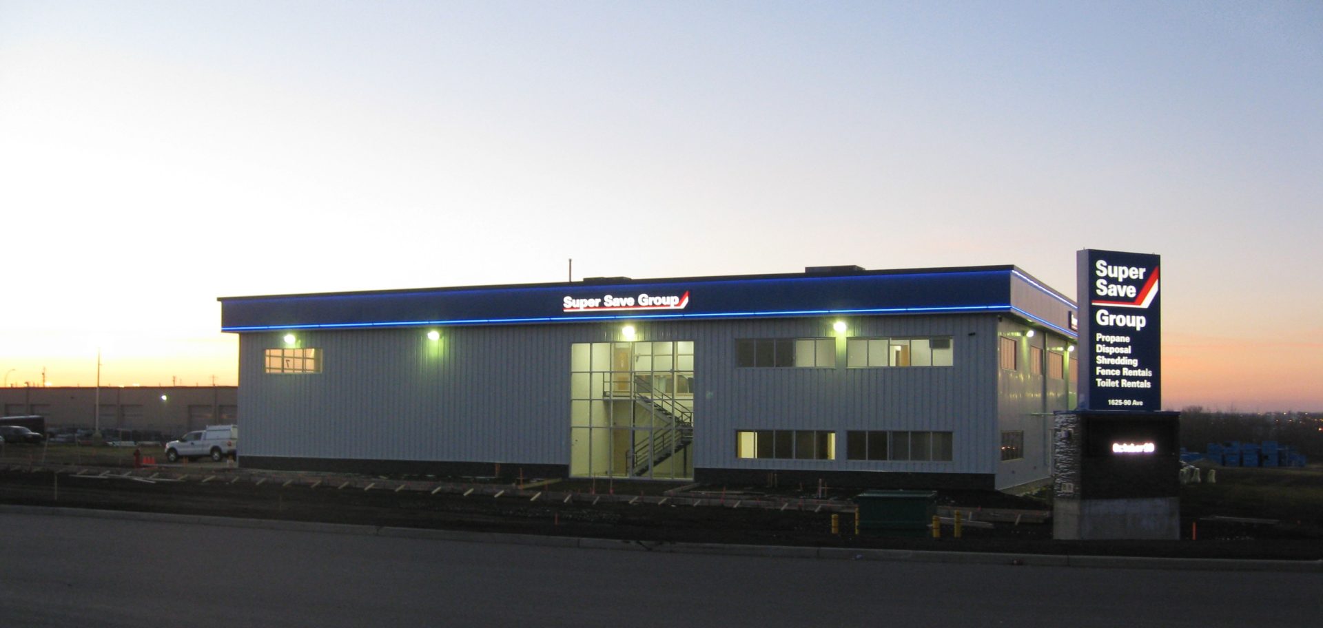 Super Save Maintenance Facility Project - Ferro Building Systems